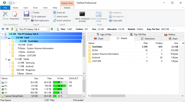 TSPro-MTP-Details – Better Disk Space Management TSPro-MTP-Details – Better Disk Space Management