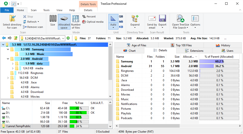 TSPro-WebDAV-Details – Better Disk Space Management TSPro-WebDAV-Details – Better Disk Space Management