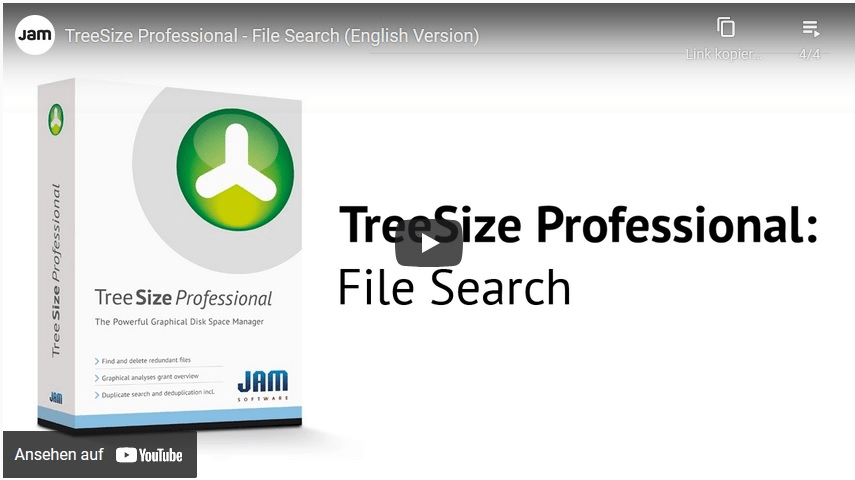 TreeSize Video – Better Disk Space Management TreeSize Video – Better Disk Space Management